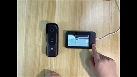 무선 비디오 초인종 양방향 음성 비디오 인터콤 시스템 무선 초인종 카메라 모니터 포함 120 도 시야각 Youtube