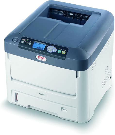 Restored Oki Data C711n Color Led Printer High Speed 34 Ppm 1200 X