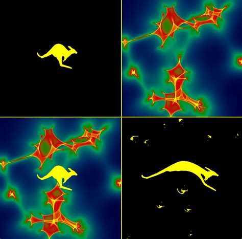 Apod 2002 December 15 A Network Of Microlensing Caustics