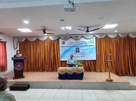 Manel Srinivas Nayak Knowledge Series Manel Srinivas Nayak Institute Of Management