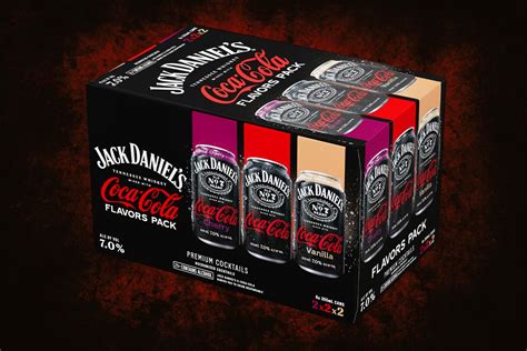 Jack Daniels And Vanilla Coke Canned Cocktail Debuts In New Flavor Pack