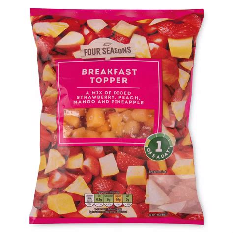 Frozen Breakfast Topper Smoothie Mix Aldi Uk