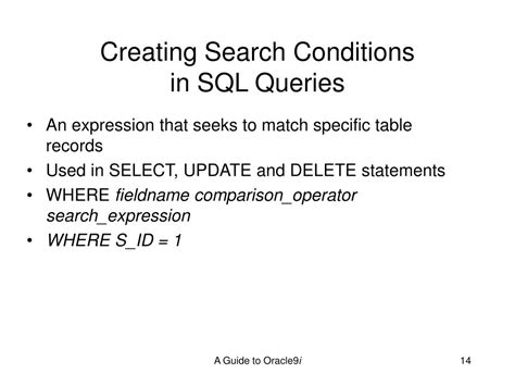 Ppt Using Sql Queries To Insert Update Delete And View Data Powerpoint Presentation Id