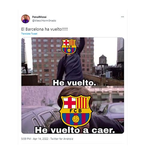 Barcelona Was Eliminated From The Europa League Against Eintracht Frankfurt And Memes Broke Out