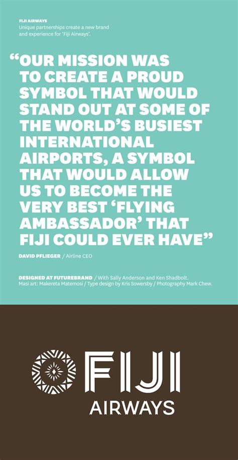 Fiji Airways The Ultimate Travel Experience International Airline