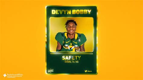 Baylor Football Devyn Bobby Highlights Youtube
