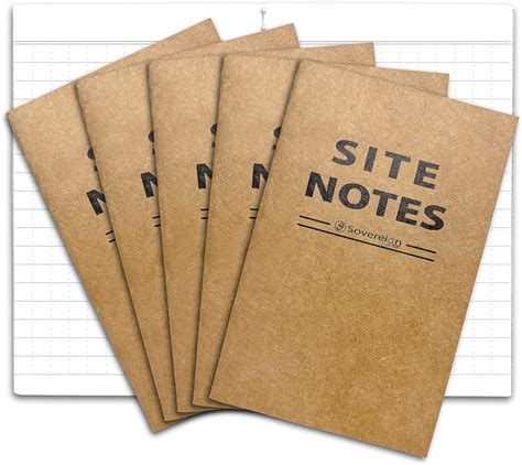 Field Notes Notebooks 5 Pack Small Field Memo Book Notepad Refill For