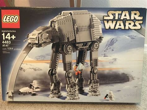 Lego 4483 Star Wars At At Complete With Box Includes 2 Mini At At