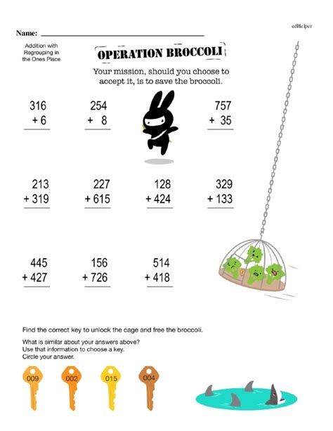 Addition Up To 1 000 Math Chapter Workbook