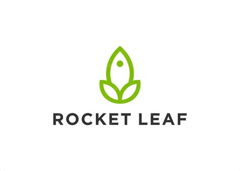Premium Vector Creative Rocket Leaf Logo Design Vector