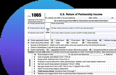 Irs Form 1065