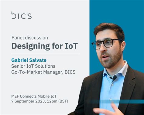 Luc Vidal Madjar On Linkedin Mefconnects Bicsconnects Iot Ux