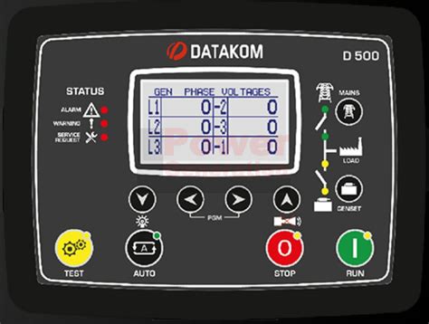 D 500 Lite Mk3 Advanced Genset Controller Lasting Power Generation
