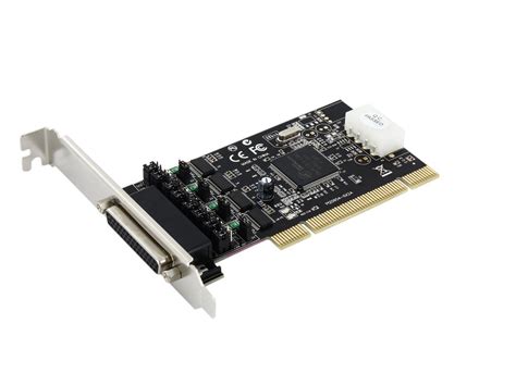 4 Port Rs232 Pci Serial Card Adapter With Power Output Model Pci4s954pw
