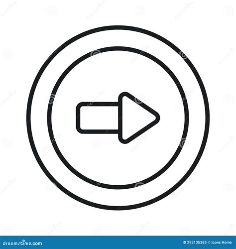 Arrow Icon In Trendy Style Isolated On White Background Stock Illustration Illustration Of