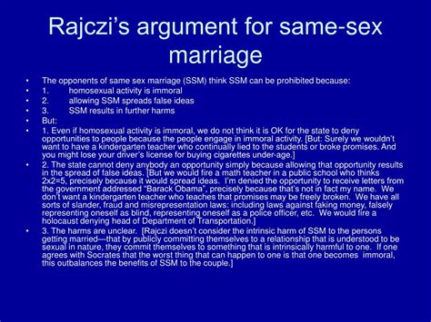 Ppt The Philosophical Debate On Same Sex Relations In Light Of