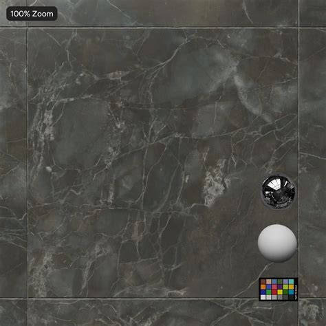 Square Marble Tile Texture Grey Poliigon