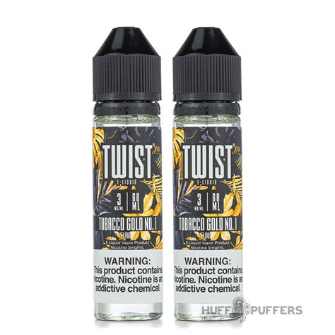 Tobacco Gold No 1 Twist E Liquid 120ml — 1799 Huff And Puffers