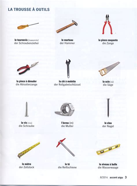 Liste Des Outils De Construction Outils De Construction De Chine