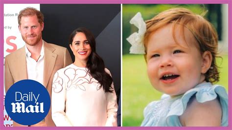 Prince Harry And Meghan Markle Christen Princess Lilibet Diana In Los Angeles Youtube