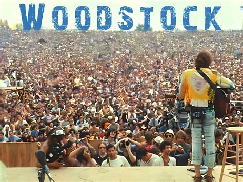 Woodstock 1969 Crowd