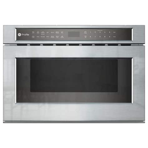 Bosch 300 Series 2 1 Cu Ft Built In Microwave In Stainless Steel