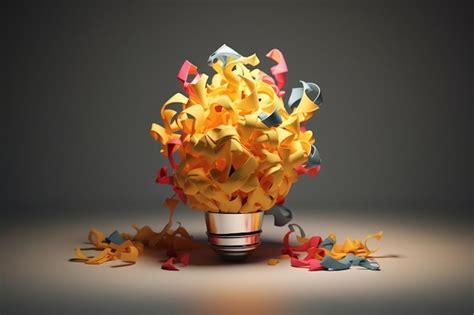 Premium Photo Abstract Innovative Idea Representation