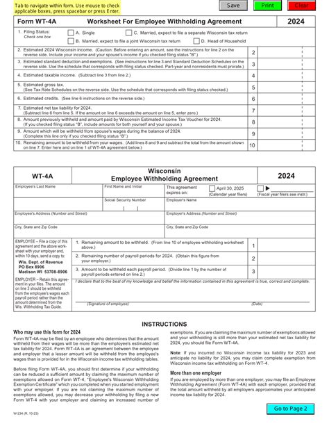 How To Fill Out Employee S Wisconsin Withholding Exemption Certificate