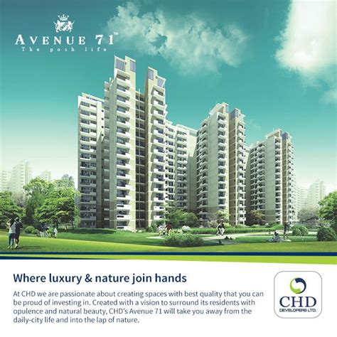 Experience A Living Like No Other Chd Developers Ltd
