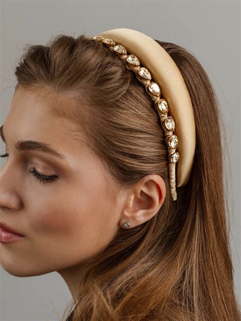 Basic Gold Headband Elena Honch Accessories