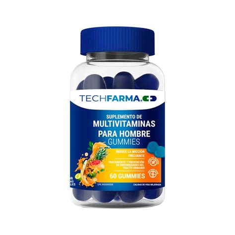 Multivitaminas Para Hombre Techfarma