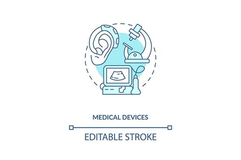Medical Devices Concept Icon Outline Icons ~ Creative Market