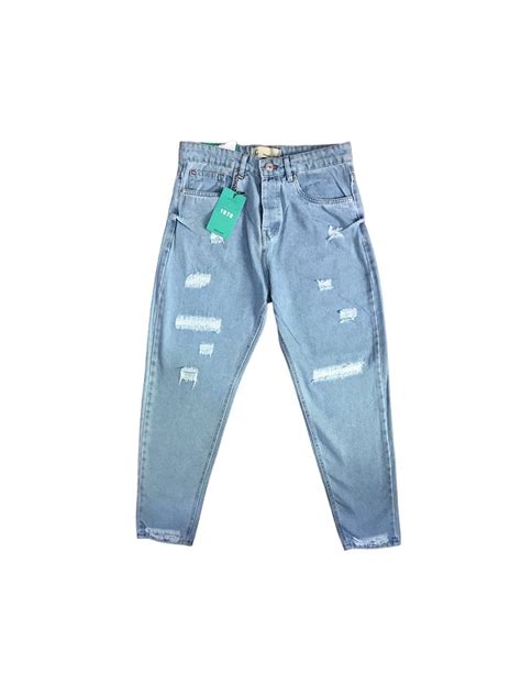 خرید شلوار مام فیت مردانه در مدل ها و طرح های متنوع همهمه بوتیک