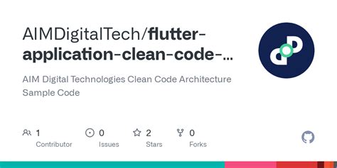 github aimdigitaltech flutter application clean code architecture
