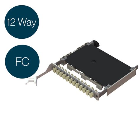 Splicegroup Odf Tray Lh 12 Way Sm Os2 Fc 12x Simplex Copex Yellow H