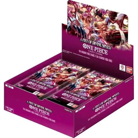 One Piece Trading Card Game The Worlds Strongest Warriors Booster Box