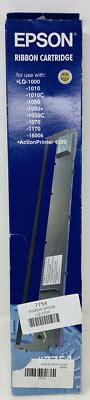Epson S015022 7754 Nastro Originale Per Lq 1000 Lq 1010 Lq 1050 Lq 1070 Lq 1170 Ebay