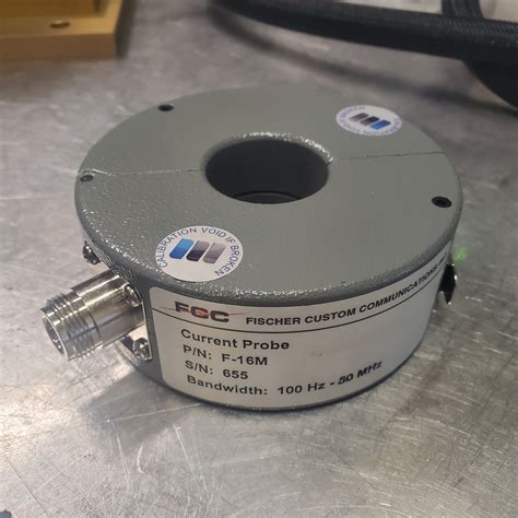 Fischer Fcc F 33 4 Current Emissions Rf Monitor Probe