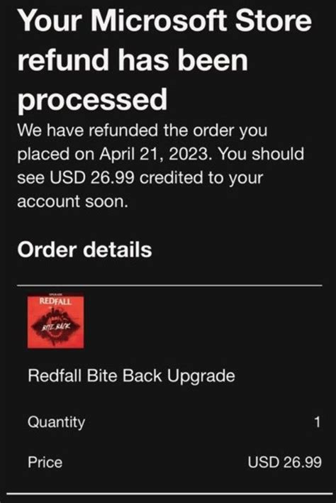Os Compradores Da Edição Redfall Bite Back No Xbox Também Receberam Reembolso Gamevicio