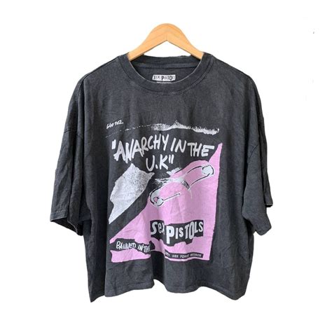 Band Tees × Rare Rare Sex Pistols Anarchy In Uk Punk Band Loose Tshirt Grailed