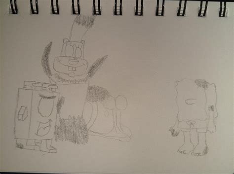 Fnf Pibby Song Concept Toy Terror Sandy Gary And Plankton Vs
