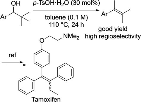 A Facile Preparation Of Tetrasubstituted Arylalkenes Catalyzed By P