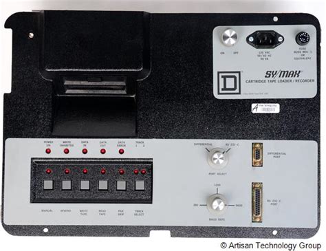 Symax Class 8010 Type Slr 100 Square D Cartridge Tape Loader