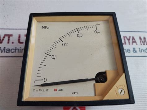 Ma19 0 04 Mpa Panel Meter Aeliya Marine