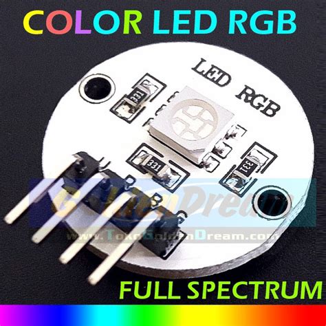 Jual Modul Led Rgb Full Color Smd 5050 Arduino Warna Warni Cahaya Lighting Shopee Indonesia