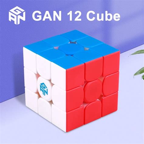 Gan 12 Maglev Uv Stickerless Speed Cube Gan12 Maglev Magnets Puzzle Toys Professional Magnetic