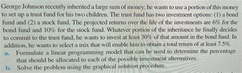 Solved Solve Using Analytic Solver On Excel And Please Show