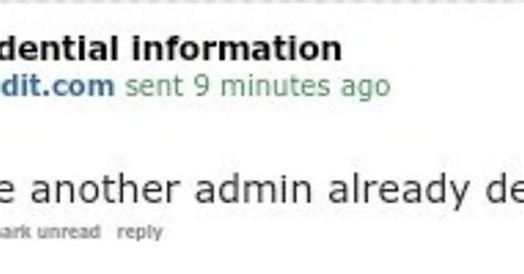 Admin Response Imgur