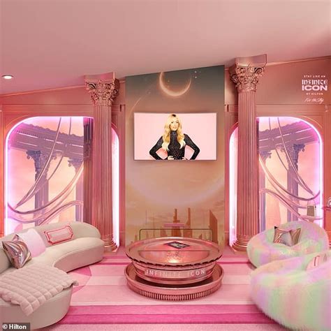 Paris Hilton Unveils New Pink Themed Suite She Designed At The Beverly