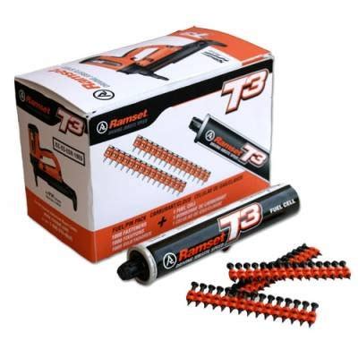 Amazon Itw Ramset Red Head T3012 1 2 Steel Pin With T3 Fuel Cell By